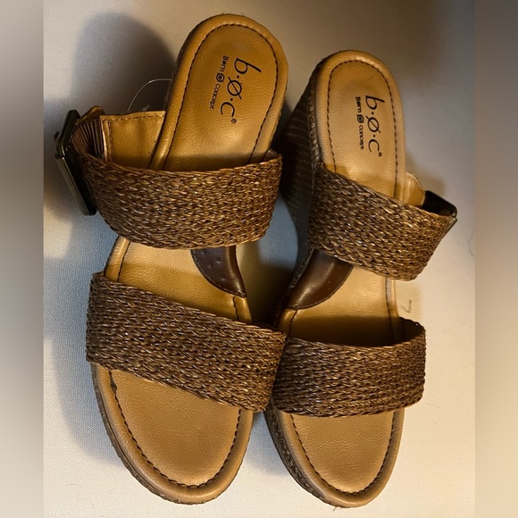 boc | Shoes | Boc Born Braided Wedge Sandals | Poshmark